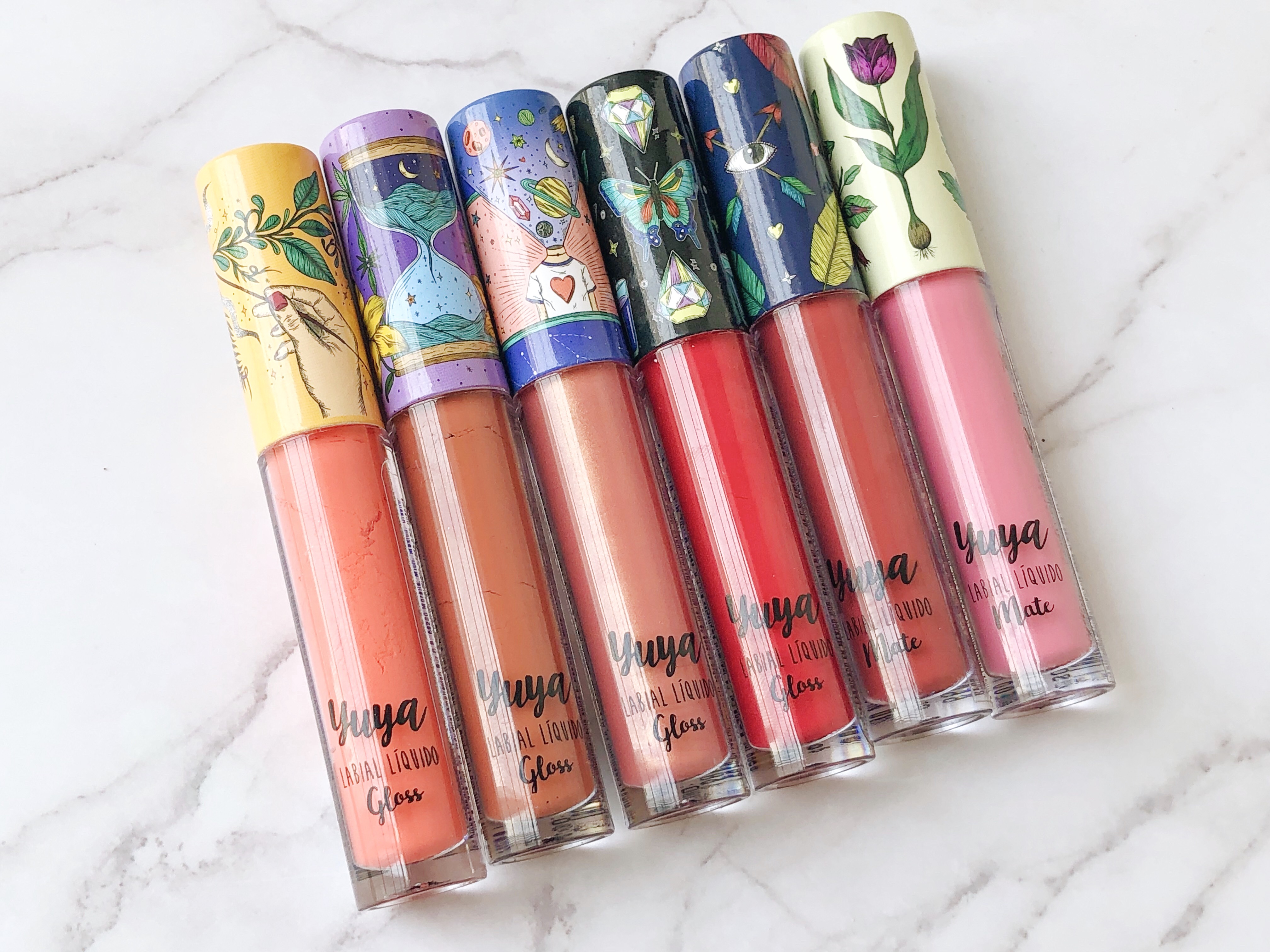Yuya Labiales Glosses: Review + Swatches - All Skins Beauty